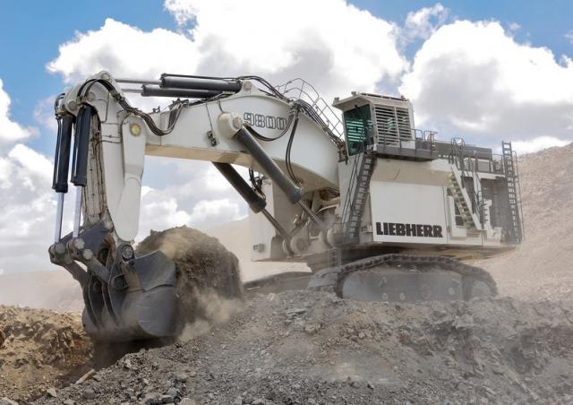 Liebherr R 9800 specificaties & technische gegevens (2014-2025)