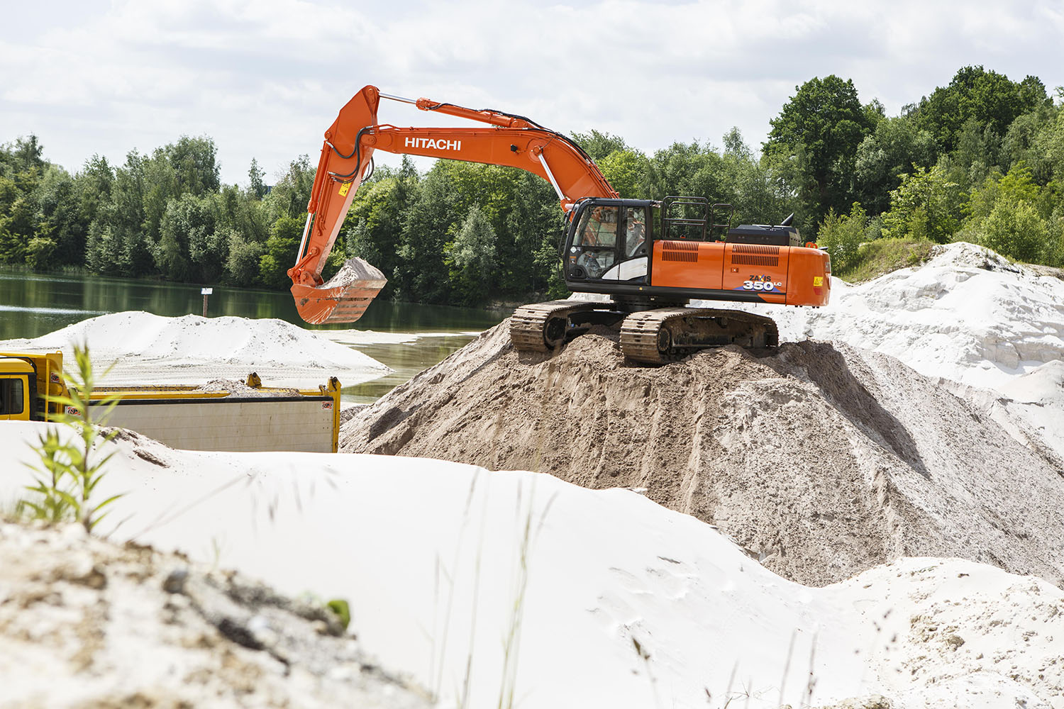 Hitachi ZX350LC-6 specificaties & technische gegevens (2016-2021)