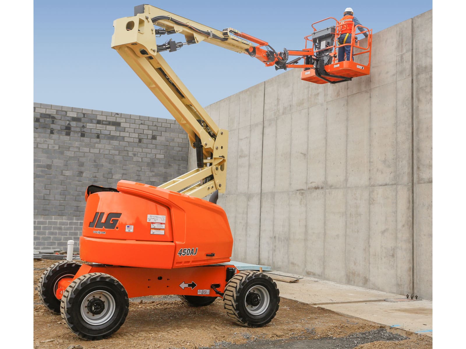 JLG 450AJ specificaties & technische gegevens (2020-2025)