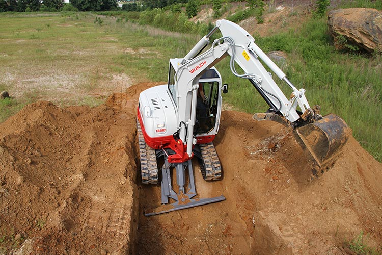 Takeuchi TB 260 specificaties & technische gegevens (2014-2025)