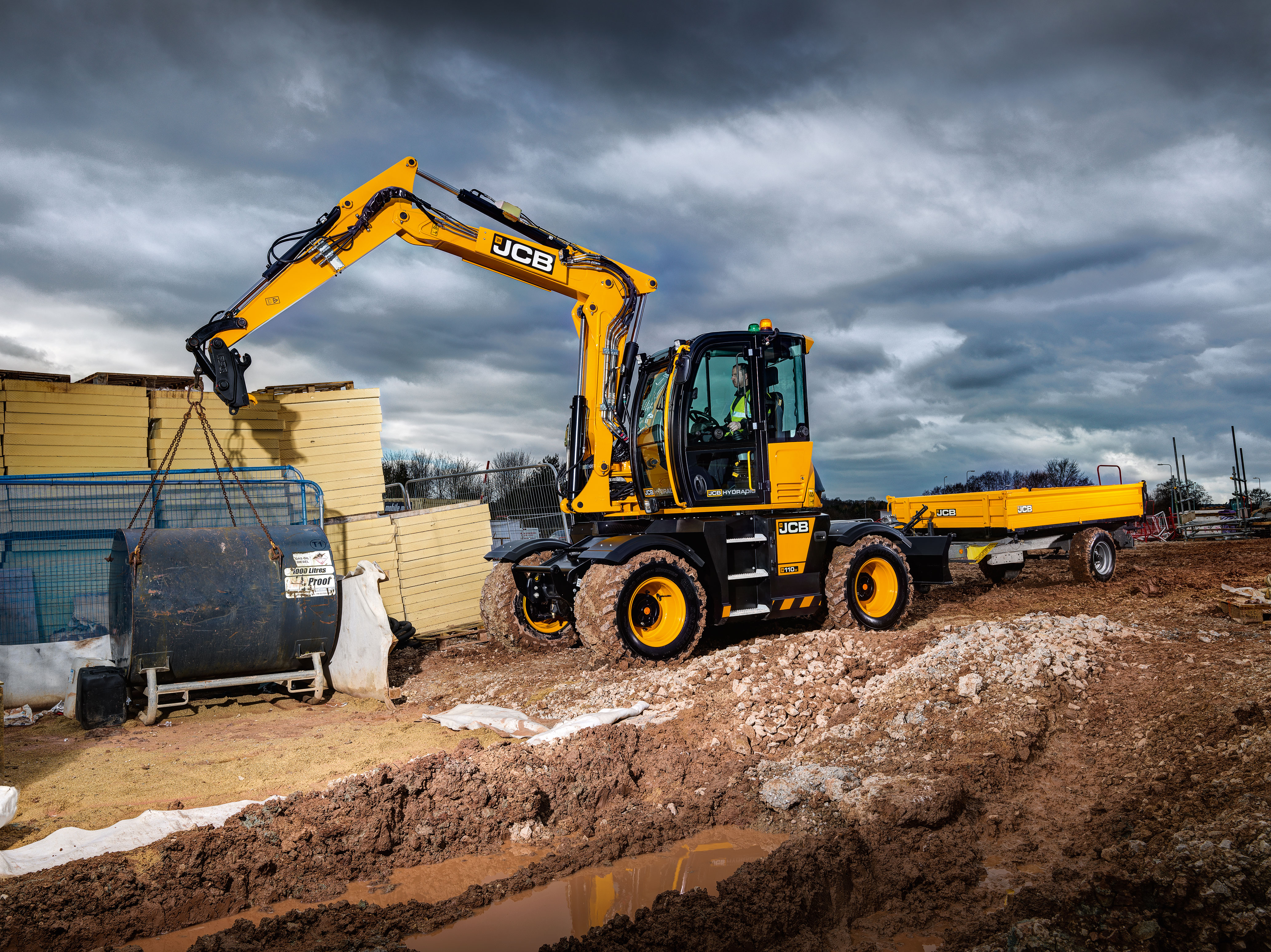JCB Hydradig 110W specificaties & technische gegevens (2017-2021)