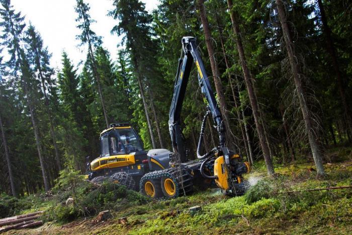 Ponsse Ergo specificaties & technische gegevens (1996-2007)