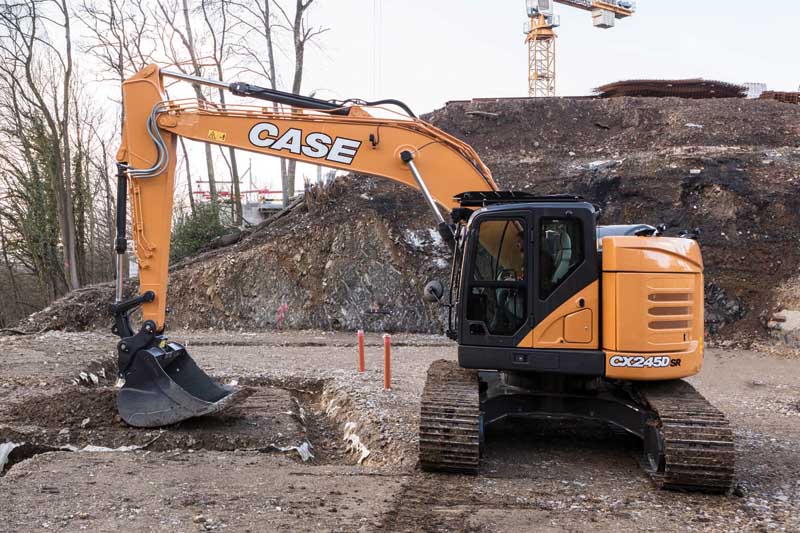 Case CX245D SR specificaties & technische gegevens (2017-2019)