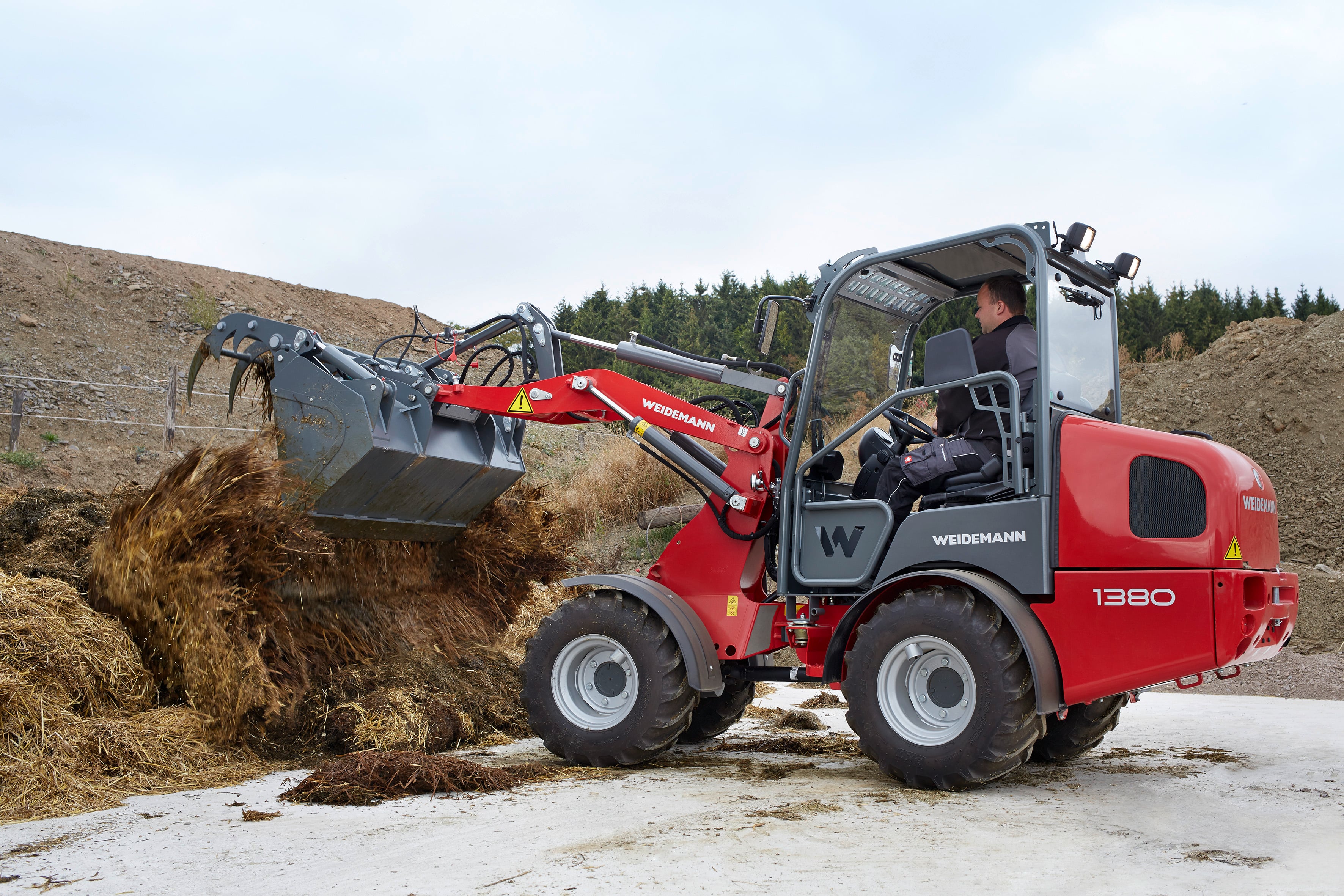 Weidemann 1380 specificaties & technische gegevens (2016-2019)