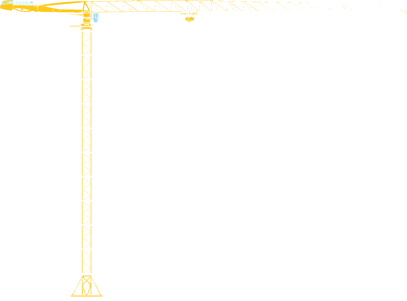 Potain MDT 319 specificaties & technische gegevens (2018-2025)