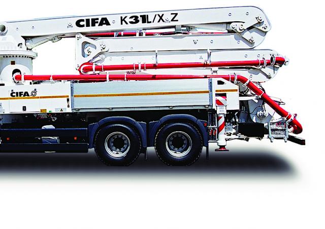 CIFA K 31 specificaties & technische gegevens (2005-2012)